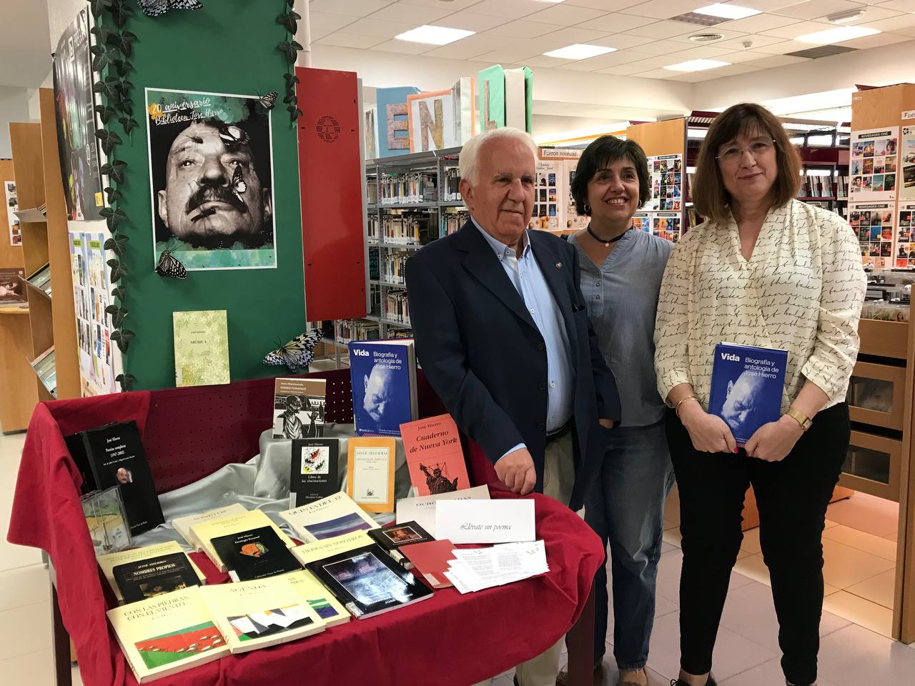 La Biblioteca Municipal José Hierro celebra su XX Aniversario con una ...