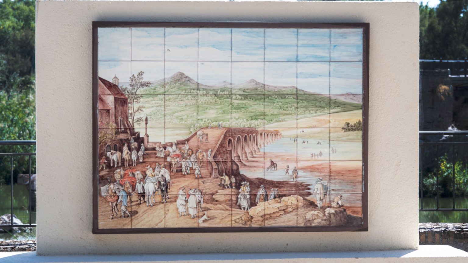 El nuevo mural cerámico de Talavera